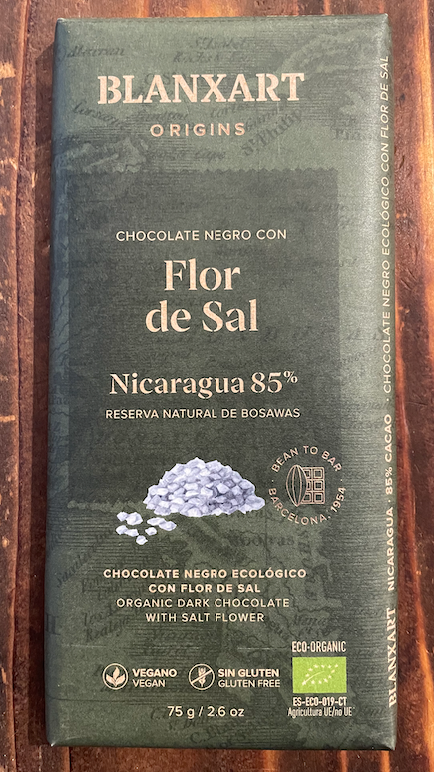 85% chokolade m salt- Nicaragua – Grapeland.dk